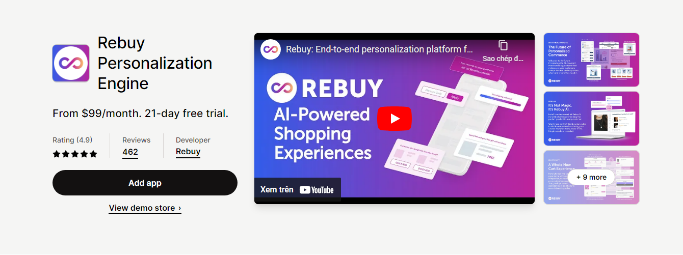 5 Best Rebuy Shopify Apps to Consider for Repeat Business